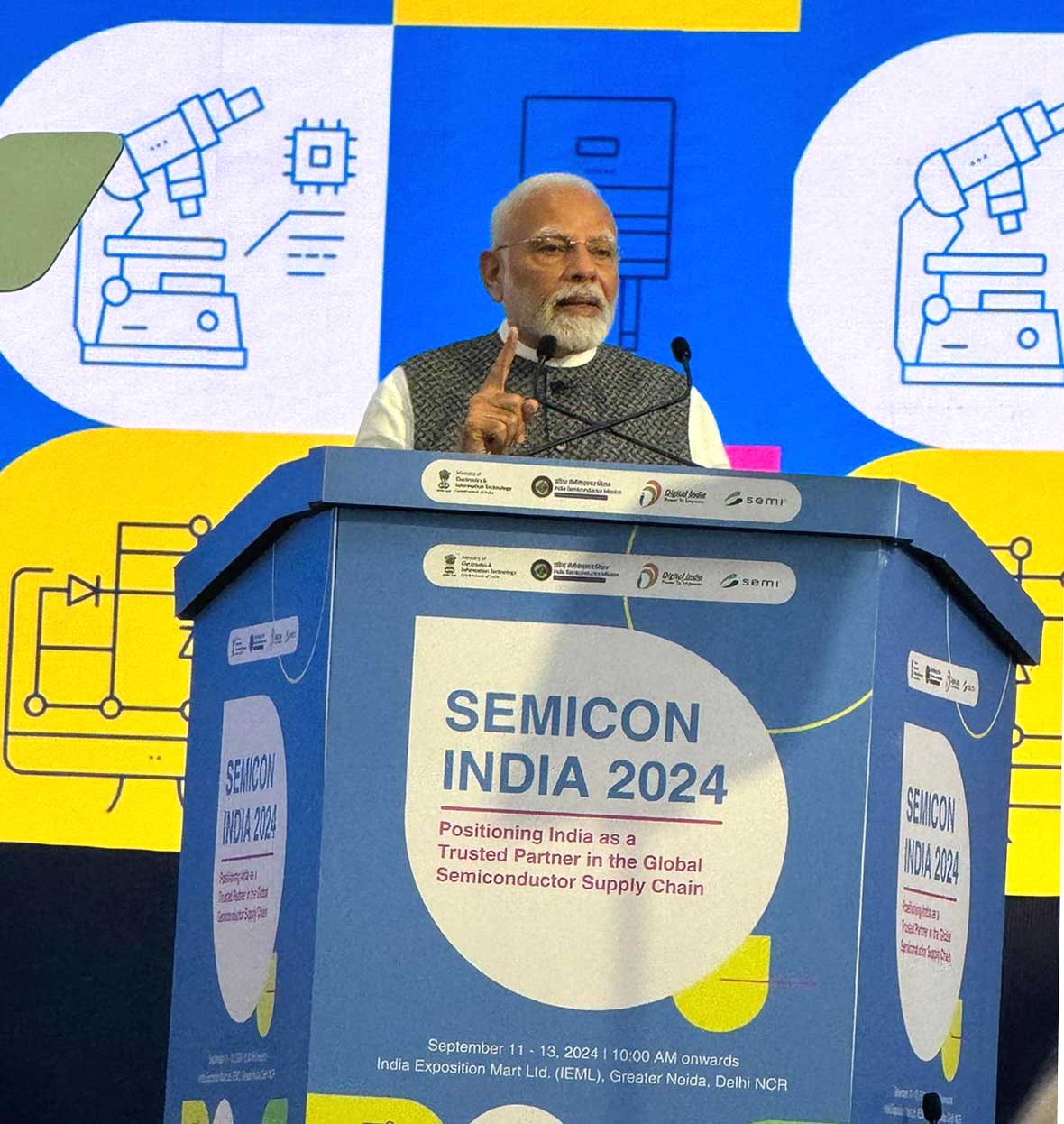 PM Narendra Modi Inaugurates SEMICON India 2024, Signaling India’s Rise ...